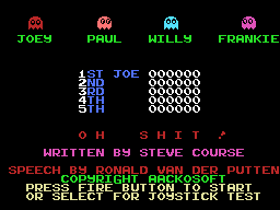 Oh Shit! / Shit! / Oh No! vgm music • VGMRips