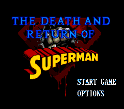 superman mega drive